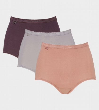 Basic+ Maxi 3 Pack (Mixed colours), ., SLOGGI Maxi Ladies | Sloggi ...