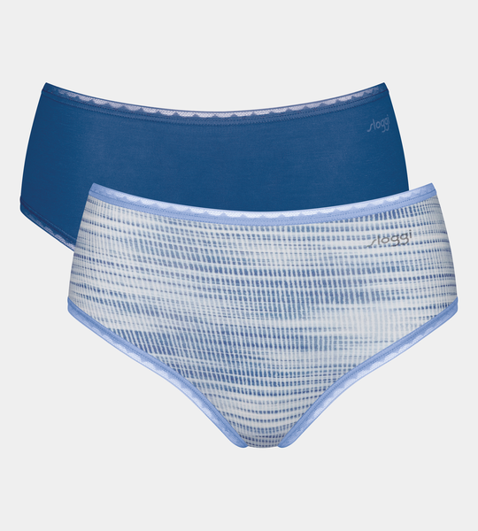Go High Waist 2 pack (Organic Cotton), ., SLOGGI GO organic cotton ...