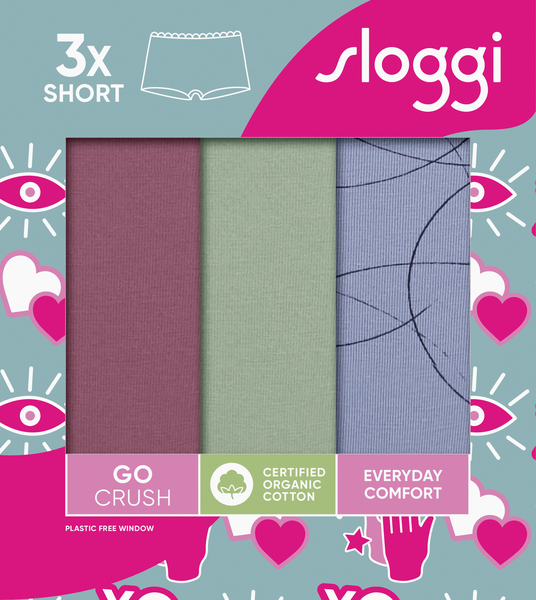 Go Crush Short (3 pack), ., Go Crush | Sloggi | Justsloggi